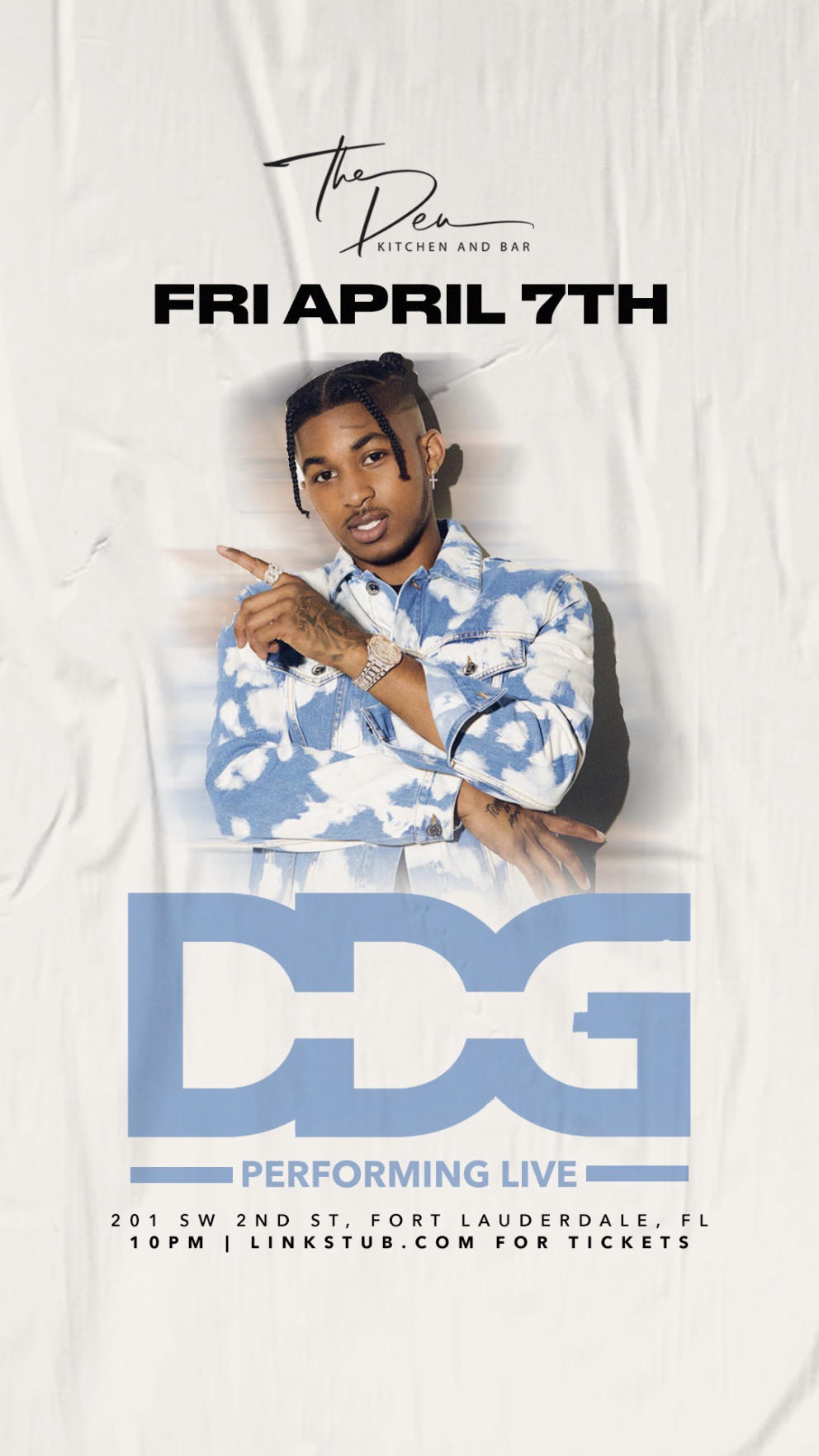 Tickets for DDG Performing Live @ The Den 4/07, Fort Lauderdale | LINKStub