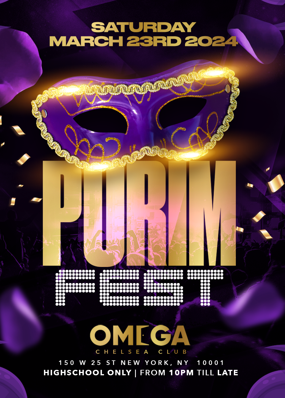 Tickets for PURIM FEST 2024, New York | LINKStub