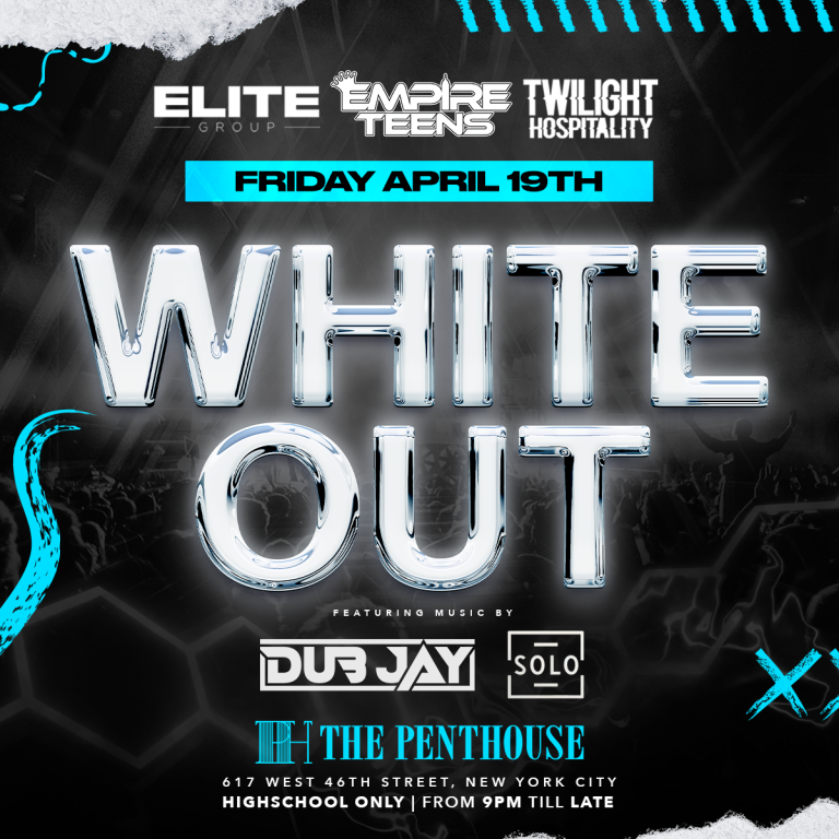 Tickets for WHITE OUT PARTY 4/19 @ THE PENTHOUSE, New York | Linkstub