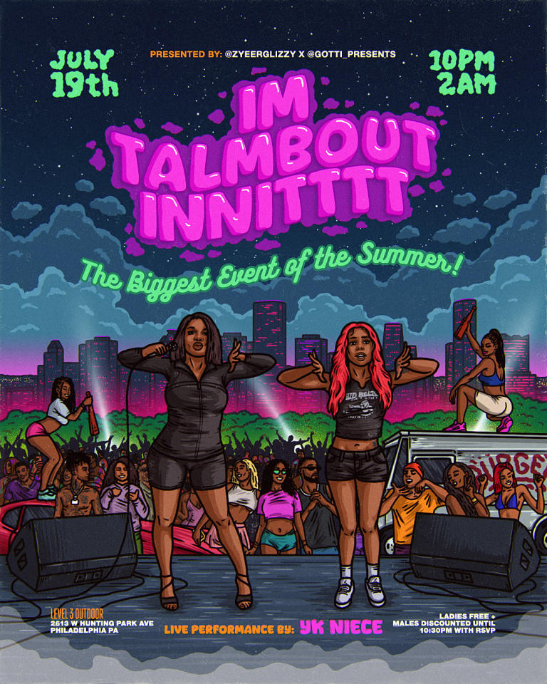 Tickets for IM TALMBOUT INNITTTT, Philadelphia | linkstub