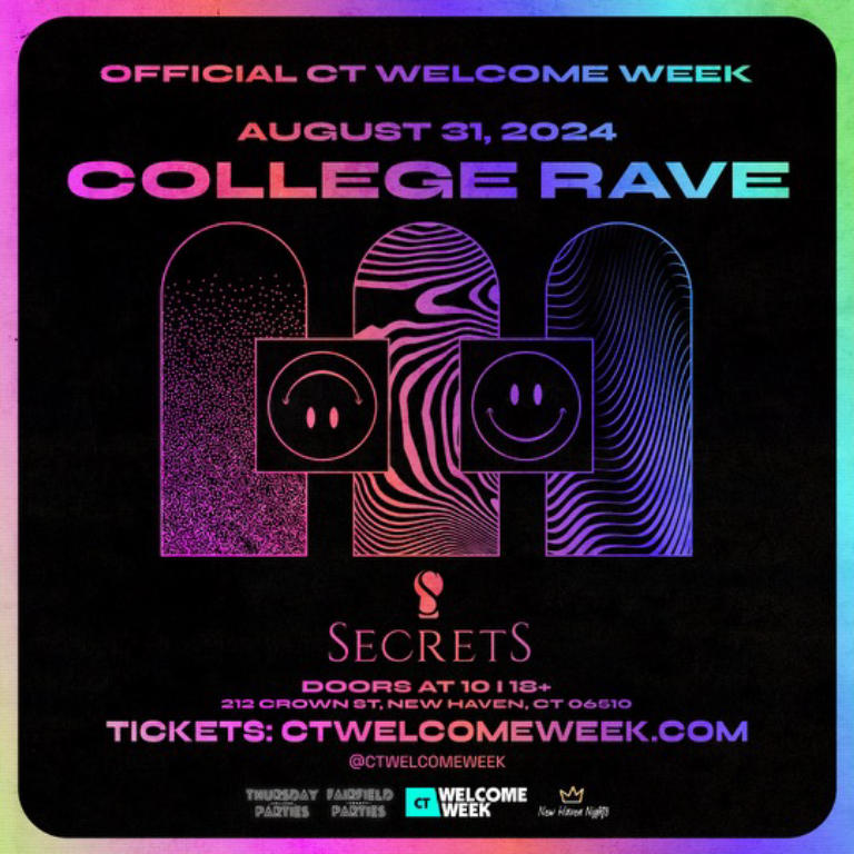 Tickets for (18+) WELCOME WEEK DAY 3 - RAVE, New Haven | linkstub