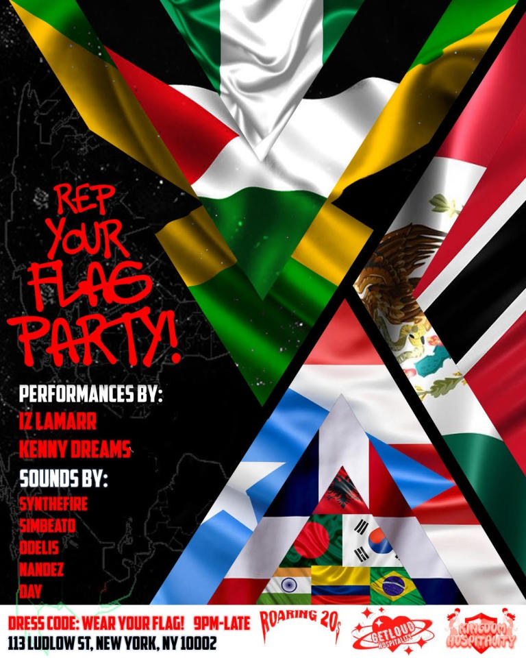 Tickets for REP YOUR FLAG🗽 | LINKStub