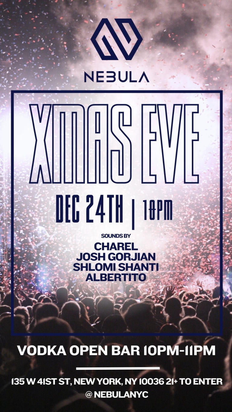 Tickets for Nebula NYC - Christmas Eve Party - Sunday 12/24, New York ...